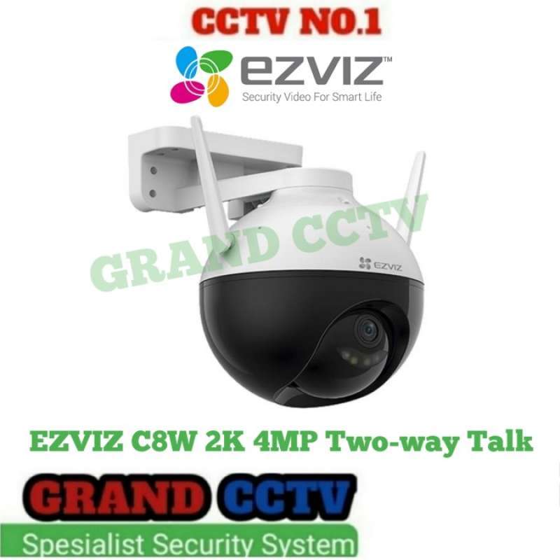 Promo C8w 4mp 2k Wifi Smart Camera Two Way Audio Internet Pt Camera ...