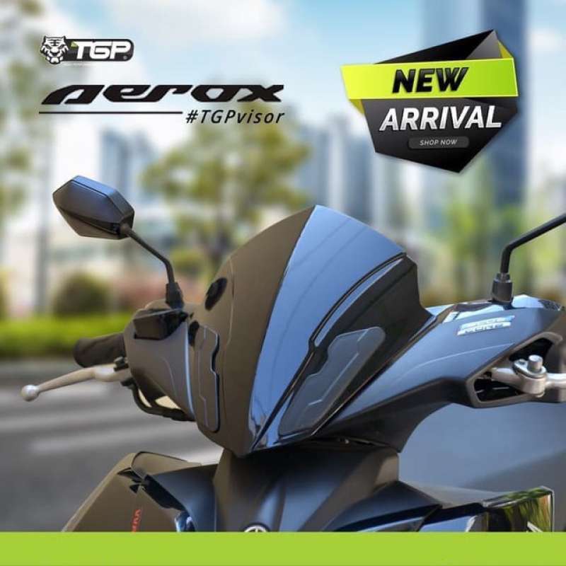 Promo Windshield / Visor / Winsil Yamaha Aerox 155 Tgp Diskon 23% Di ...