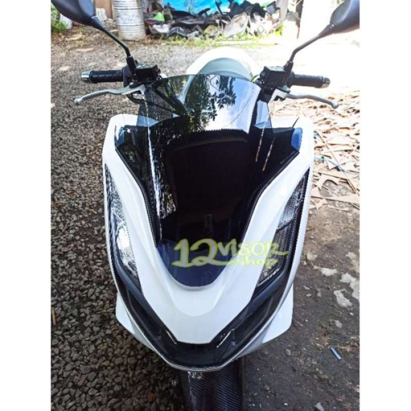 Promo Windahield / Visor Pcx 160 Model Standar Tanpa Lubang Nopol ...