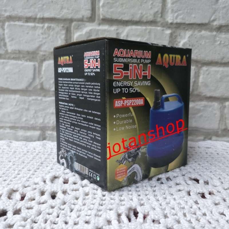 Promo Aqura Asp Psp 2200 A Pompa Air Celup Kolam Ikan Hidroponik ...