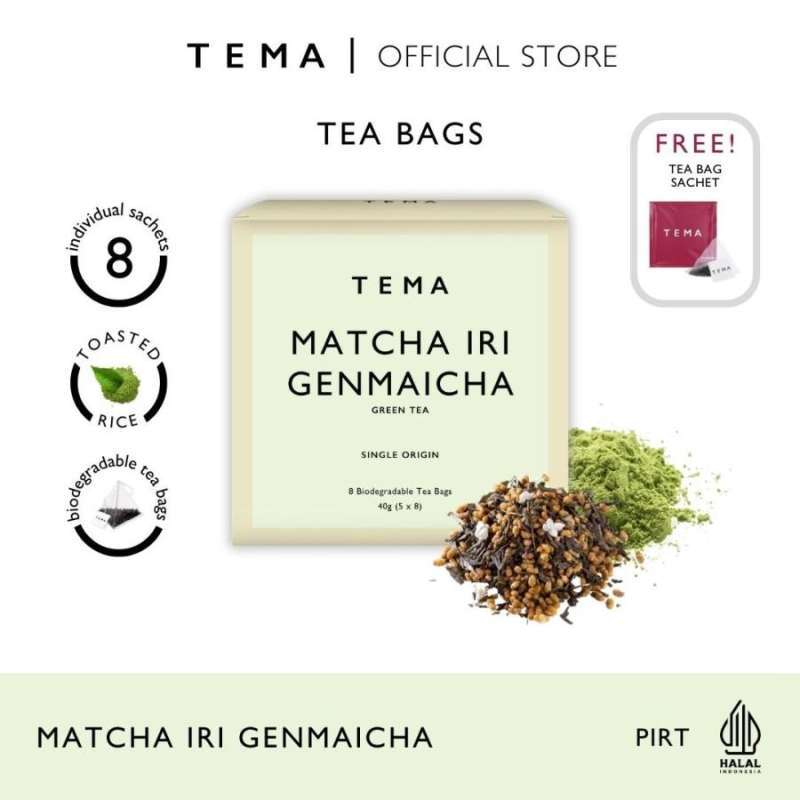 Jual Tema Tea Bags - Matcha Iri Genmaicha / Genmaicha Green Tea Di ...