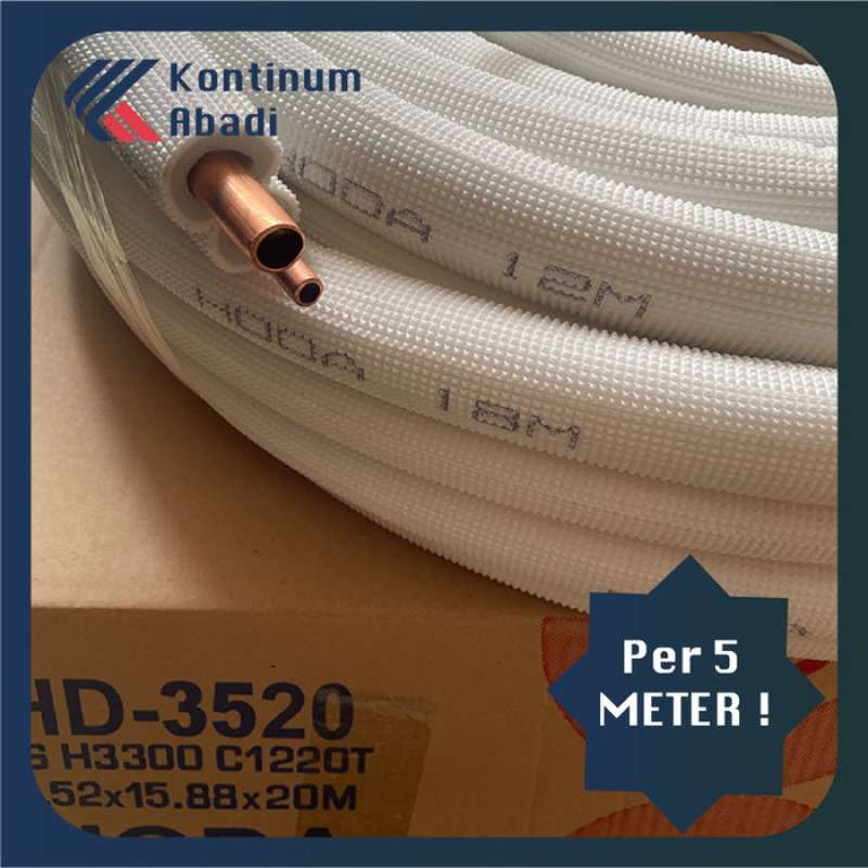 Promo Pipa Ac Hoda 3/8 X 5/8 Untuk Ac 3 Pk - 5 Pk | Per Meter Diskon 33 ...