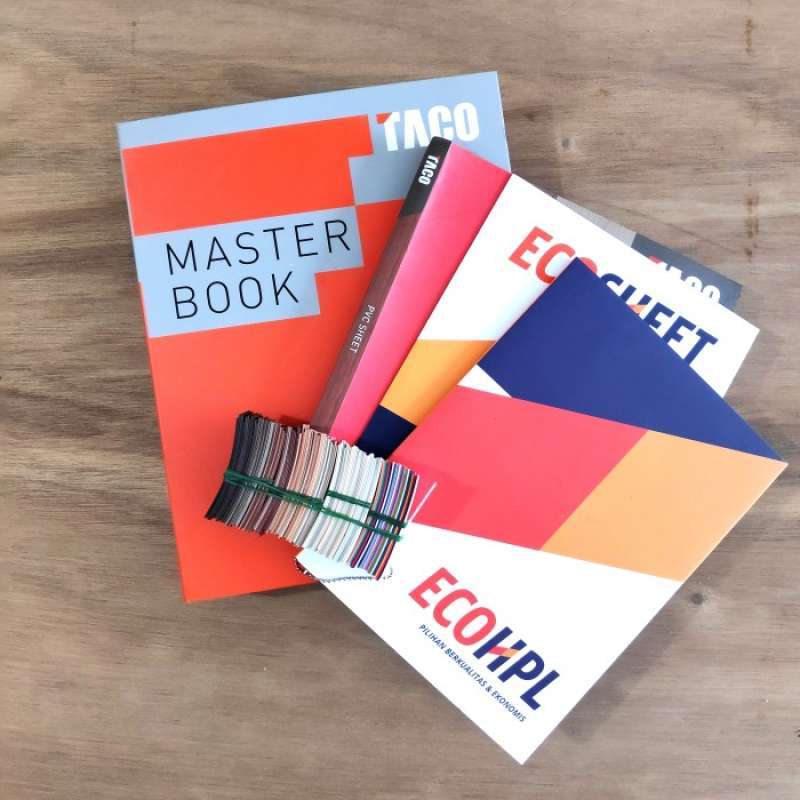 Jual Catalog Book Buku Katalog Master Book Hpl Pvc Sheet Edging Vinyl ...