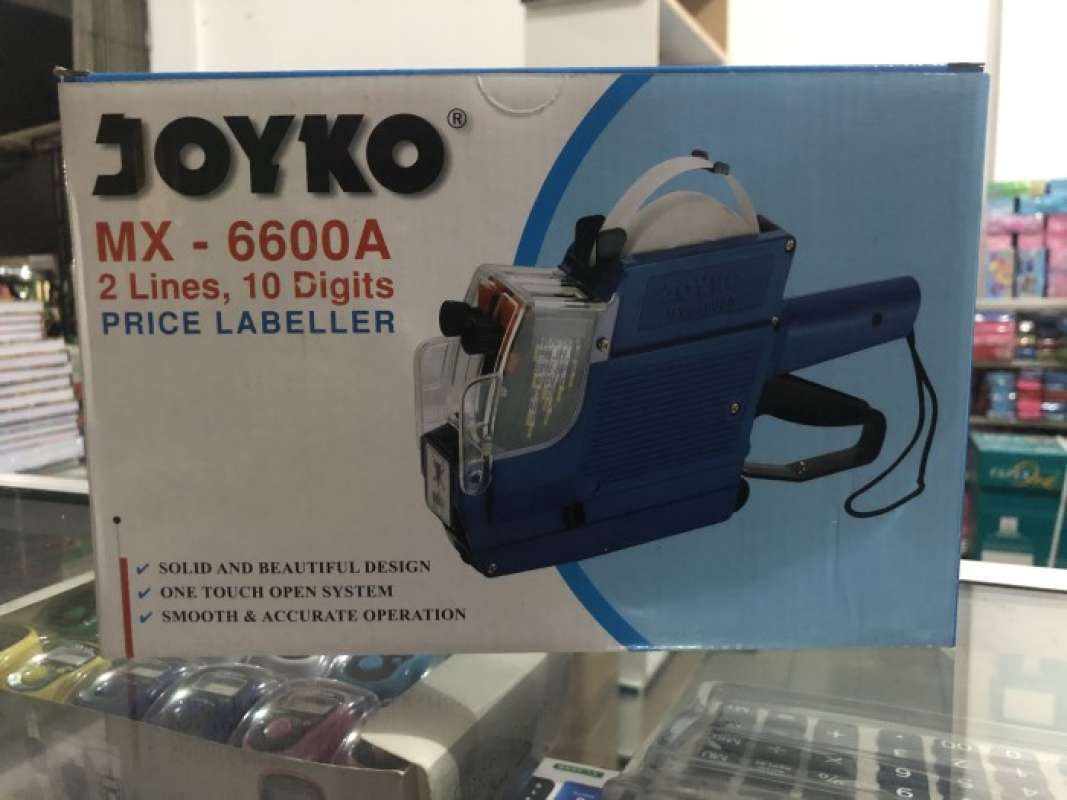 Promo Price Labeller Mx-6600a Joyko Mesin Alat Label Harga 2 Baris Baru ...