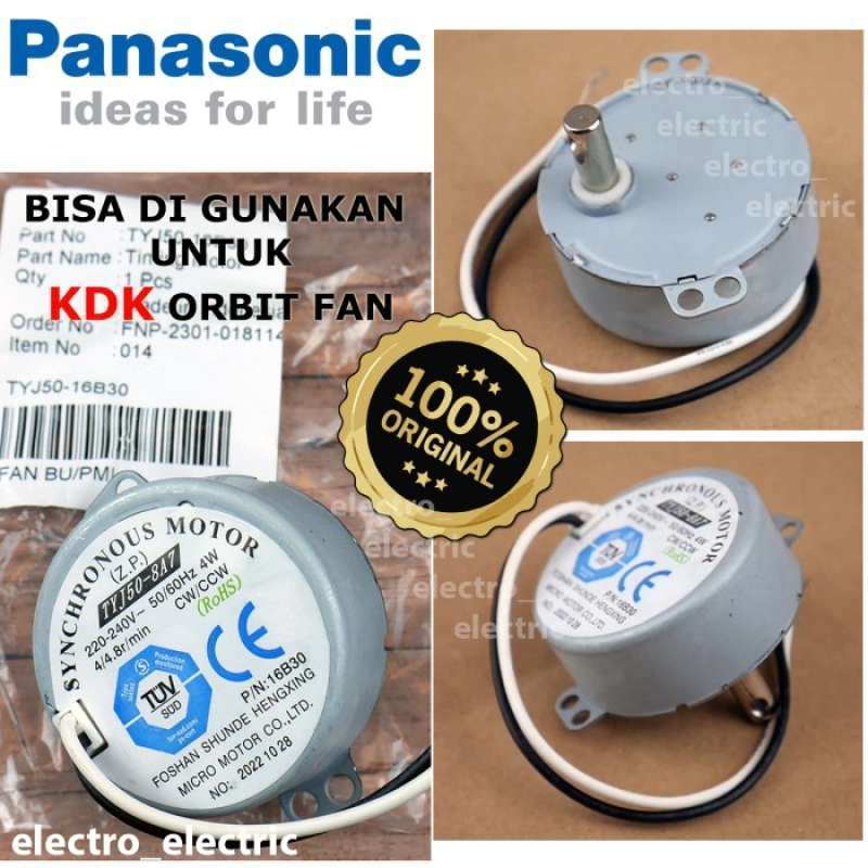 Promo Timing Motor Kipas Angin Panasonic Orbit F Eq Dan Kdk Wr 40 ...