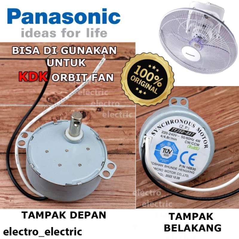 Promo Timing Motor Kipas Angin Panasonic Orbit F Eq Dan Kdk Wr 40 ...