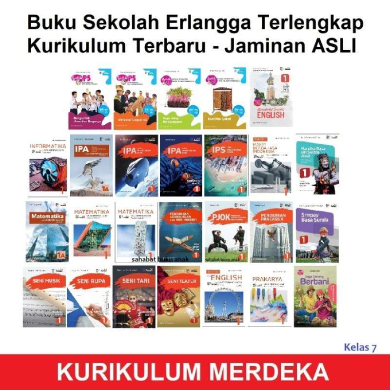 Jual Buku Pelajaran Kelas 7 Smp Teks Bidik P5 Kurikulum Merdeka Erlangga - Matematika Di Seller ...