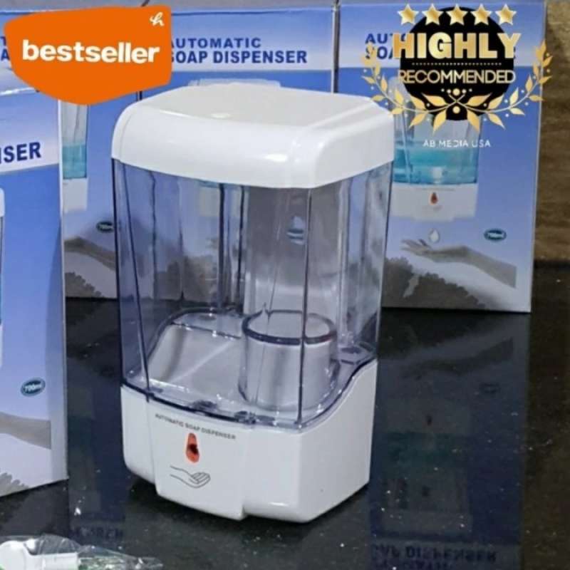 Promo Dispenser Sabun Otomatis 700ml / Dispencer Sanitizer Sensor ...