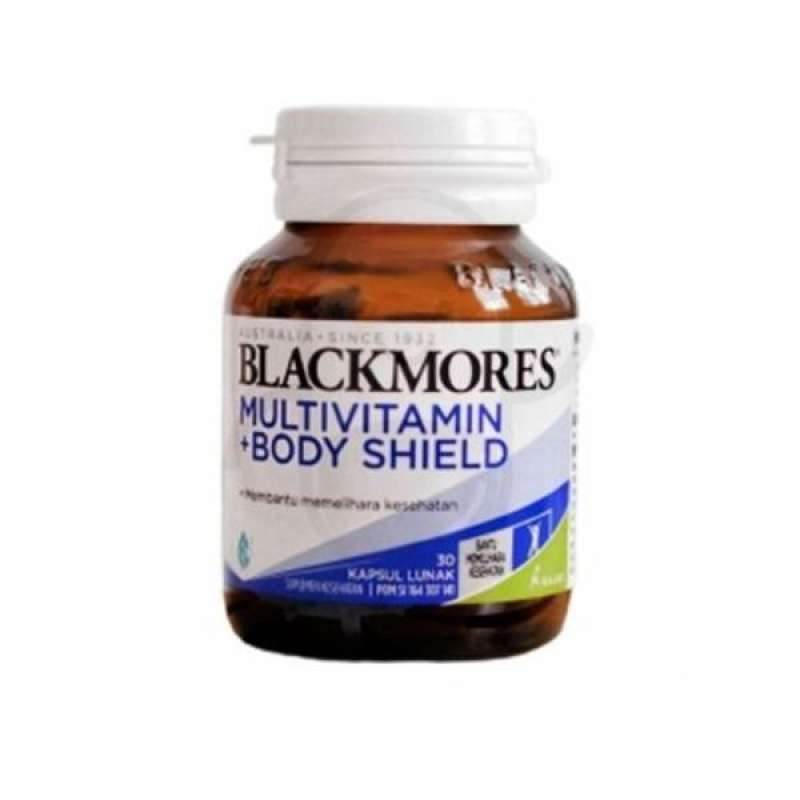 Promo Blackmores Multivitamin + Body Shield Botol 30 Tablet Diskon 25% ...