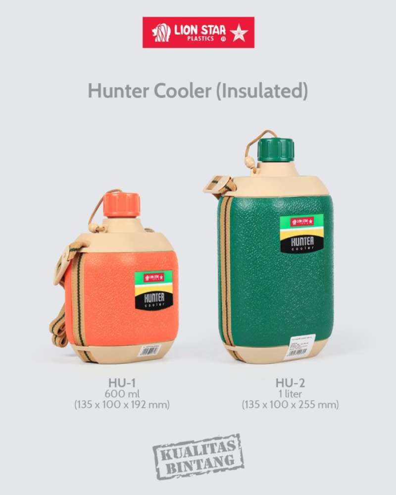 Promo Micton Lion Star Botol Air Minum Hunter Cooler Insulated Tahan ...