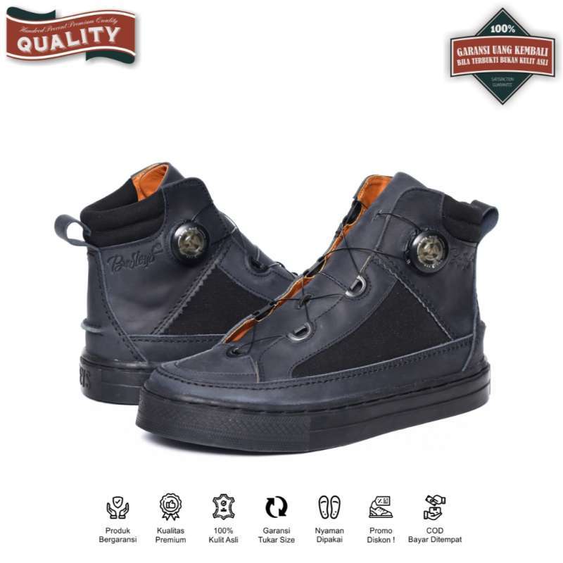 Sepatu Boots Pria Tali Putar 🔥 Harga & Model Terbaru Maret 2025