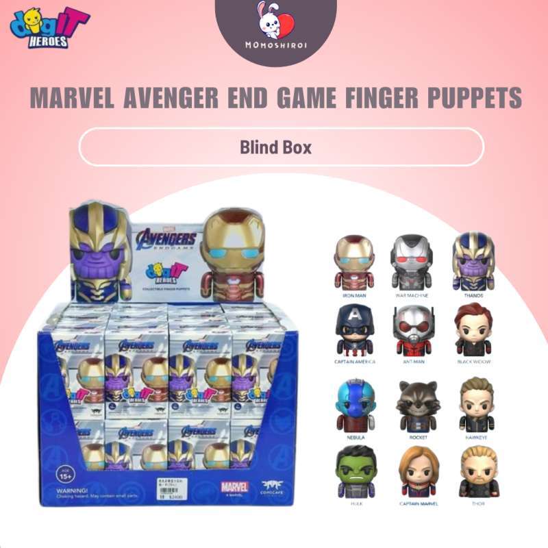 Jual Marvel Avenger End Game Finger Puppets Figure Digit Heroes Trendy ...