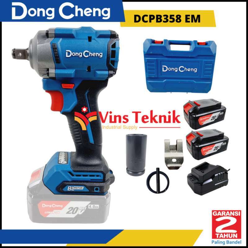 Promo Brushless Impact Wrench 20v Pembuka Baut Dcpb358 Dongcheng Dcpb ...