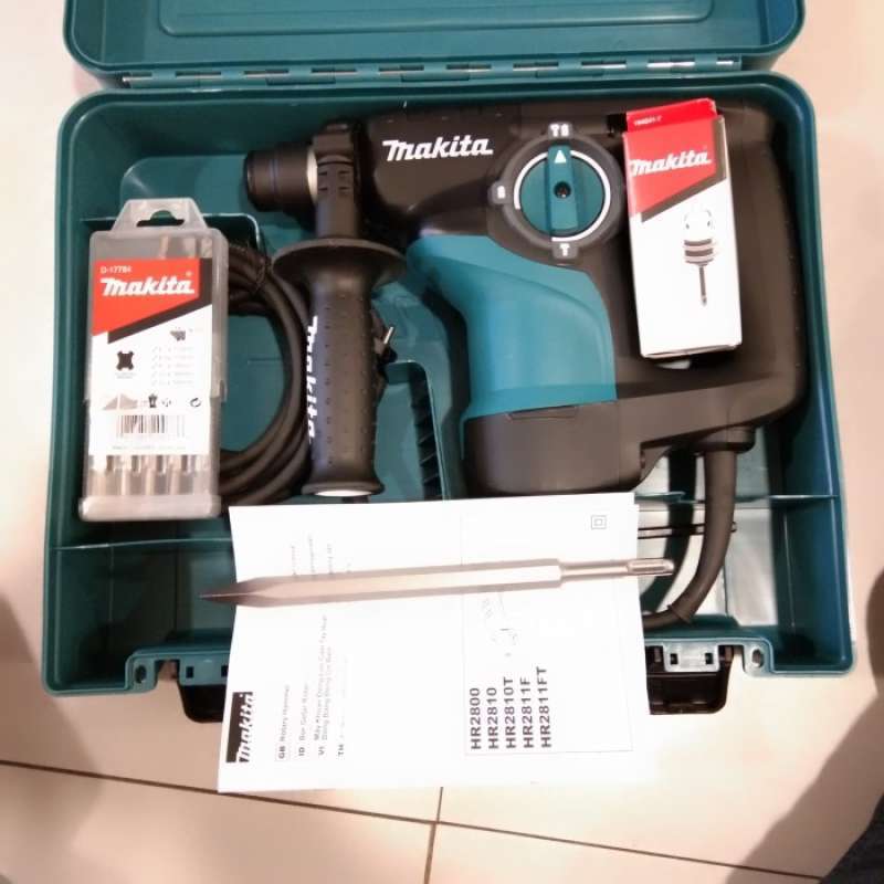 Promo Mesin Bor Tembok Beton Sds 28mm Makita Hr 2810 Rotary Hammer Hr ...