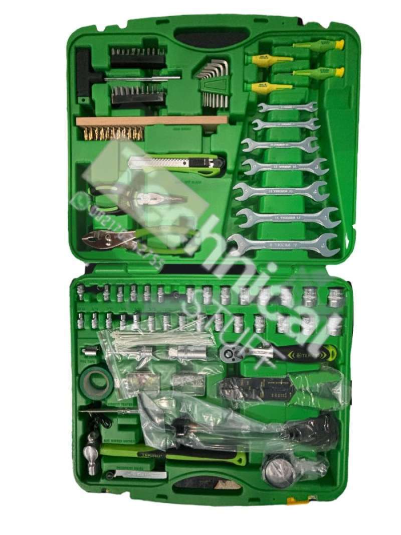 Promo Mekanik Tools 130 Pcs Plastik - Toolkit - Tools - Alat Perkakas ...
