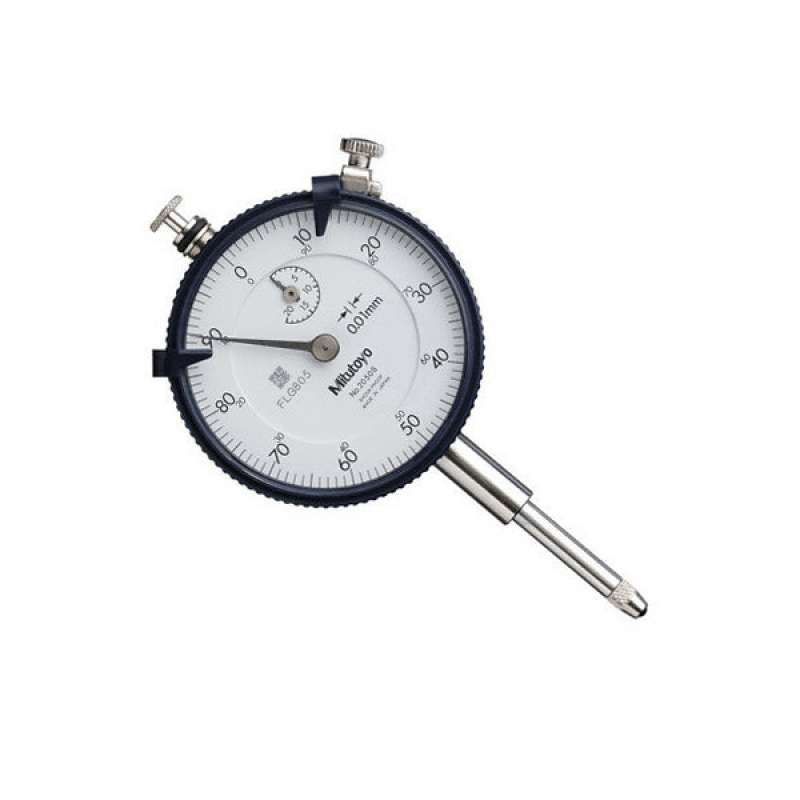 Promo Mitutoyo Dial Indicator 2050s Range 20 Mm 1mm Grad 0 01mm