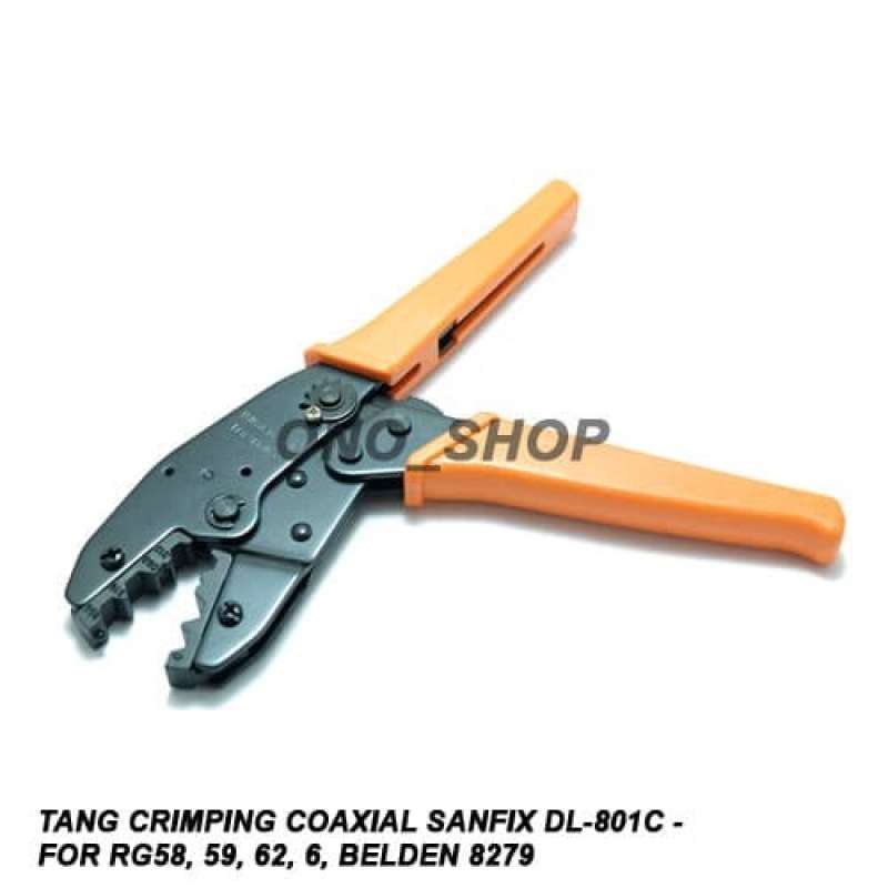 Promo Tang Crimping Coaxial Sanfix Dl-801c Diskon 23% Di Seller Kulee ...