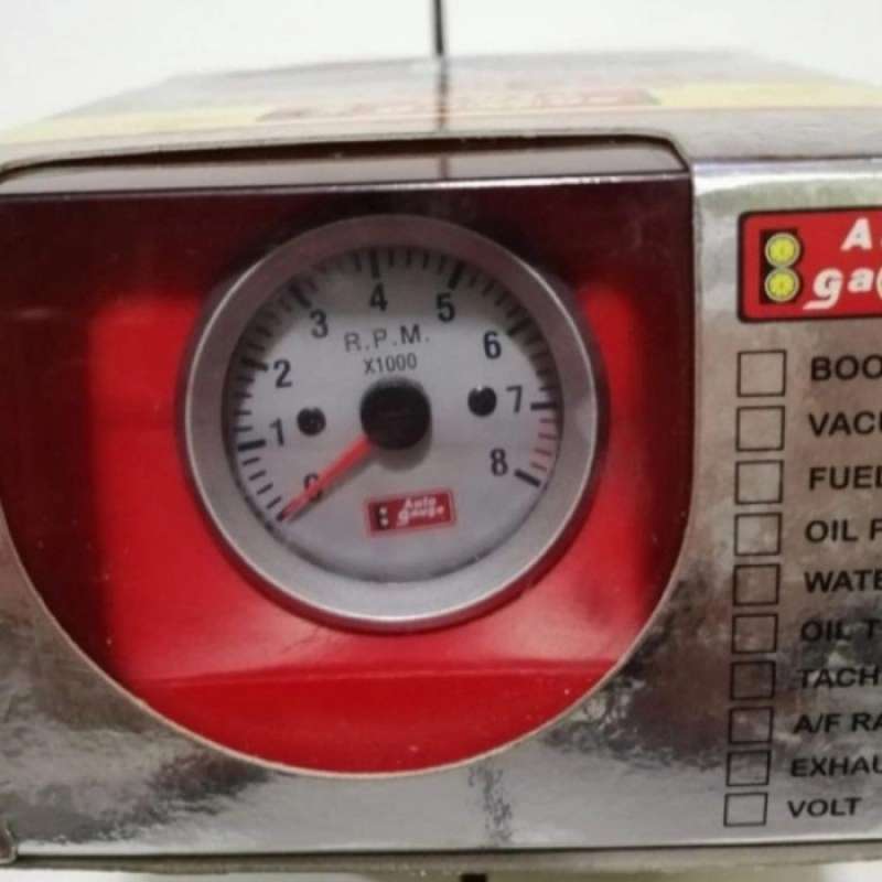 Promo Indikator Analog Autogauge Rpm/tacho High Taiwan Ready Stock ...