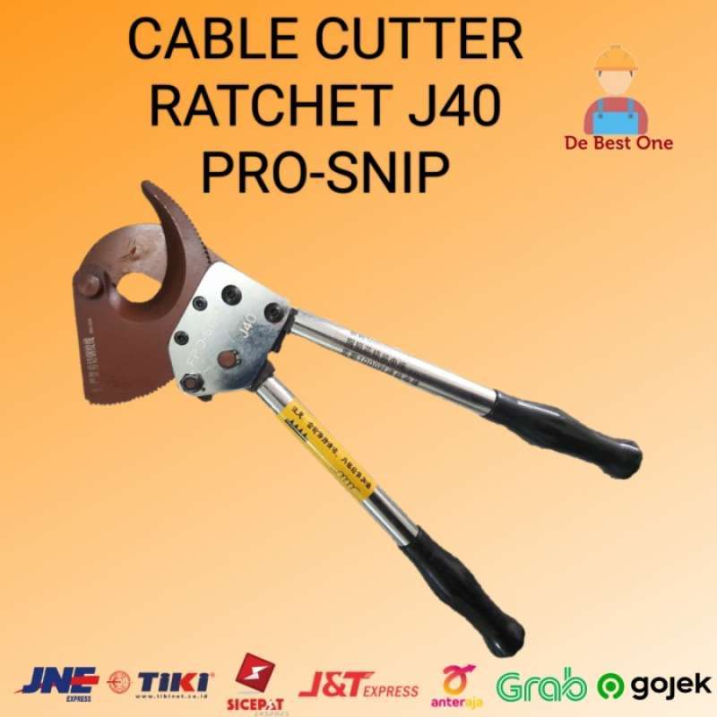Promo Cable Cutter Ratchet Pro-snip J40 / Alat Potong Kabel Pro-snip ...
