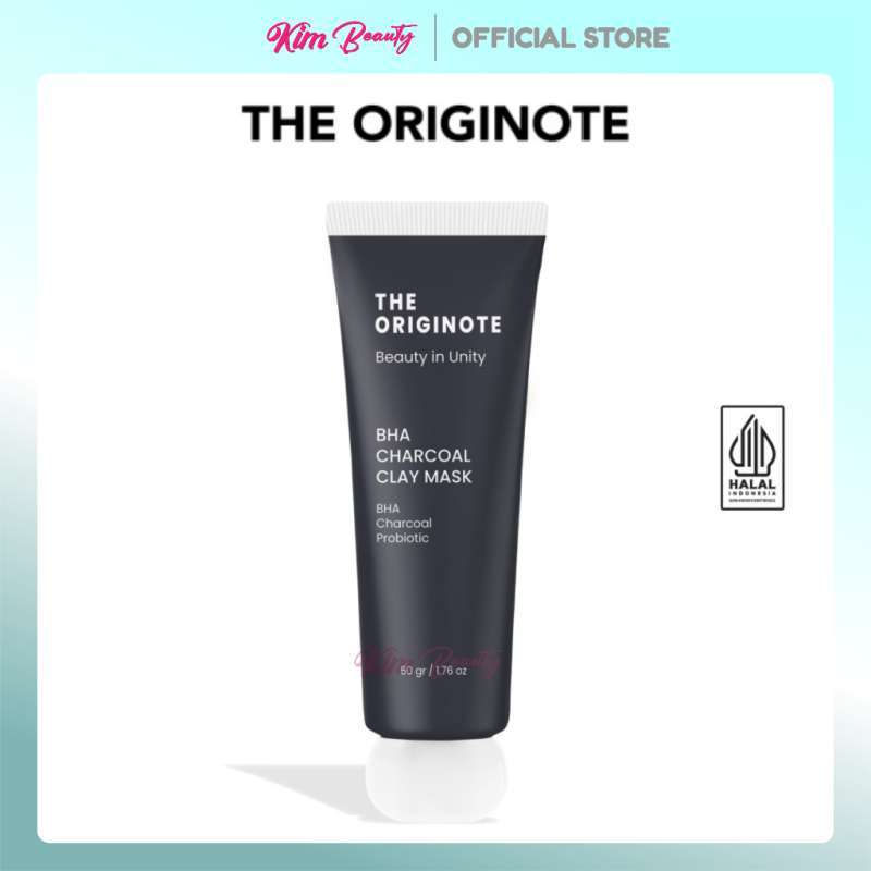 Jual The Originote Bha Charcoal Clay Mask Di Seller Kim Beauty Official ...