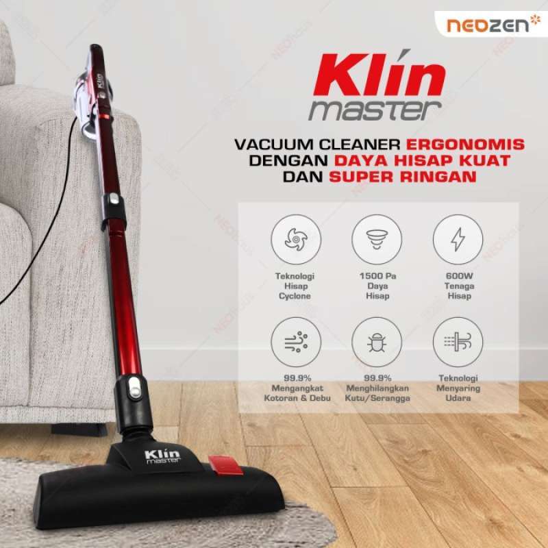 Promo New Klin Master Super Cyclone Vacuum Cleaner / Silent Vacuum ...