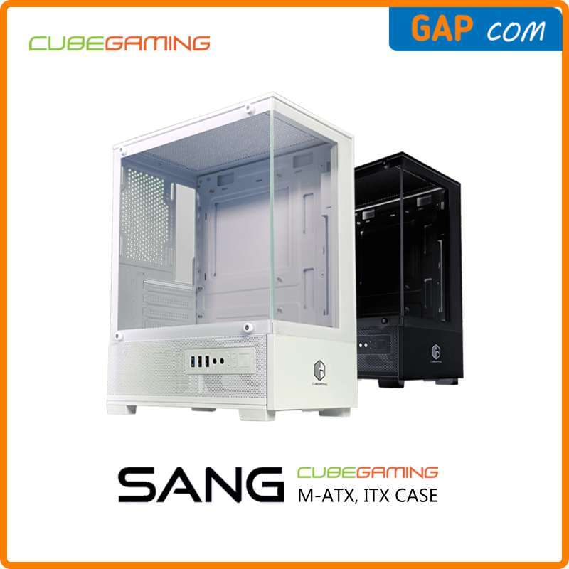 Jual Casing Pc Cube Gaming Sang M-atx/itx Tempered Glass Gaming Case ...