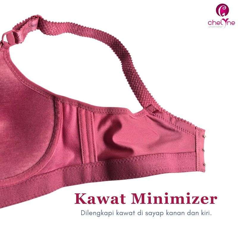 Jual Chelyne Bh Busa Brukat Emboss K588 Tanpa Kawat Penyangga - Full ...