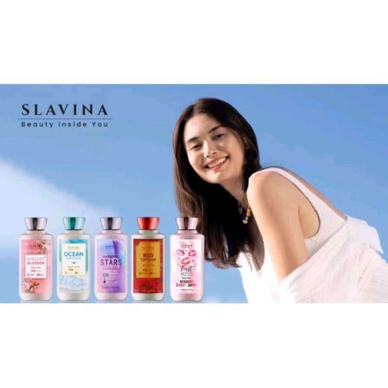 Promo Slavina Body Lotion 350ml Diskon 50% Di Seller All In One ...