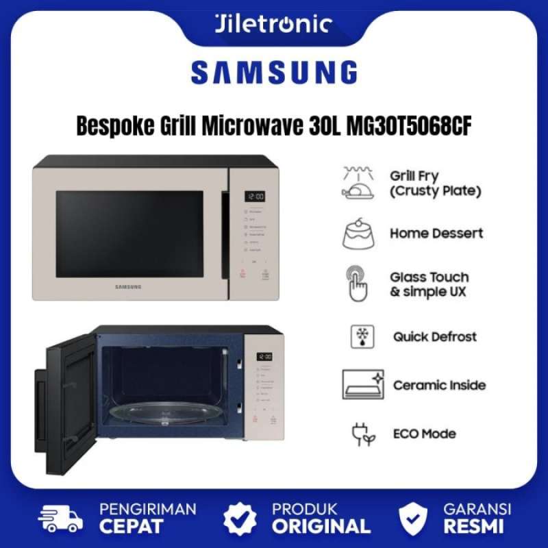 Promo Samsung Microwave Oven Grill Mg30t5068cf/se Dengan Crusty Plate ...