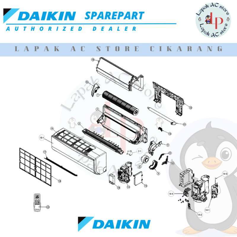 Promo Sensor Indoor /thermistor Indoor Ac Daikin Malaysia 1/2 Pk ...