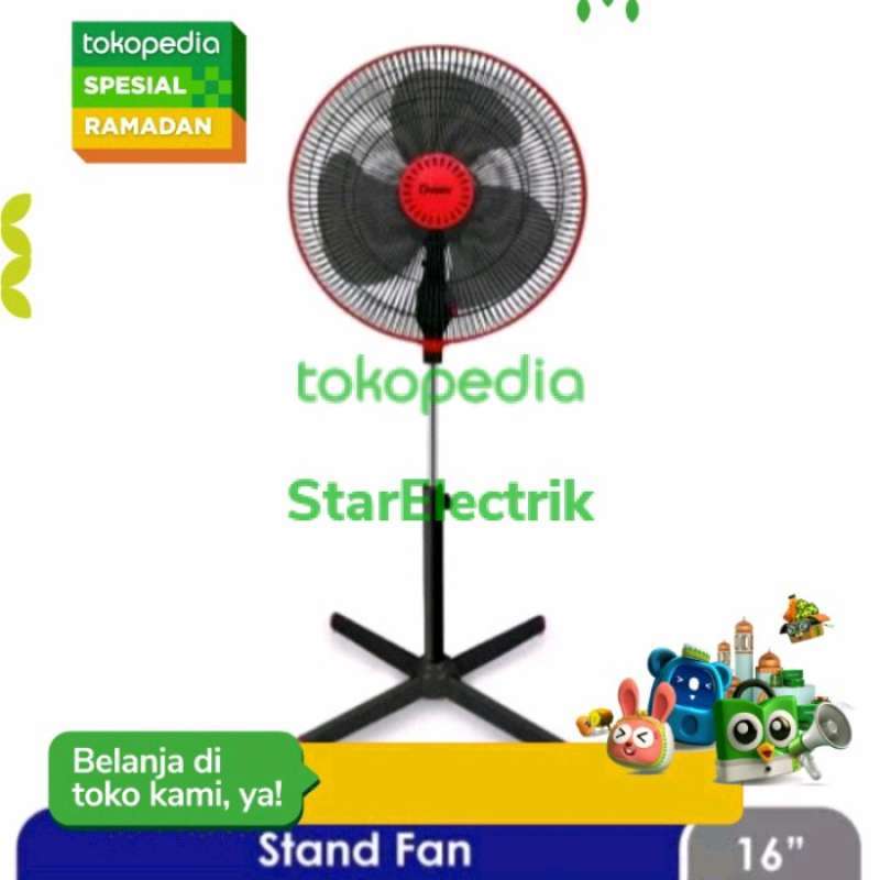 Promo Stand Fan Cosmos Xdc 16 Inch / Kipas Berdiri Cosmos Diskon 23% Di ...