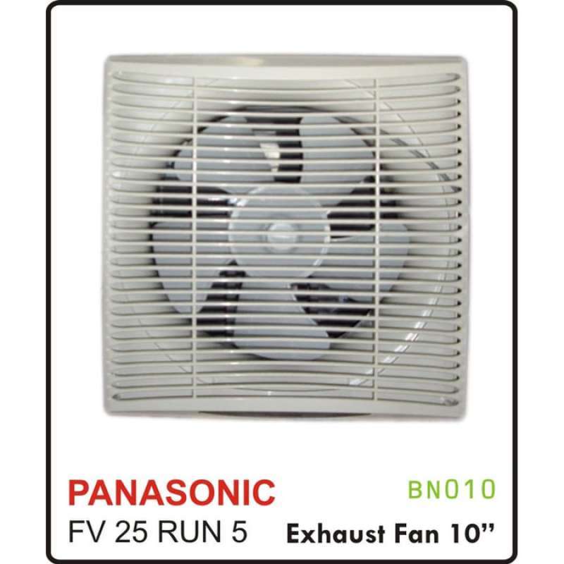Promo Panasonic Kipas Angin Hisap Dinding Exhaust Fan 10 Inch Fv 25 Run ...