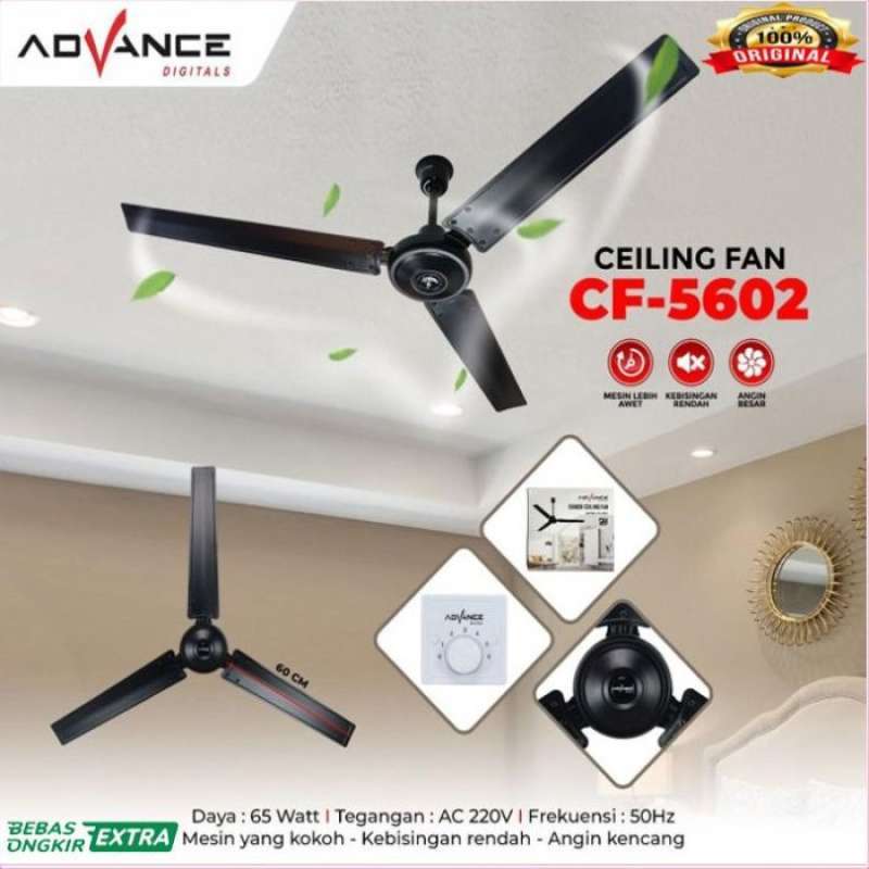 Promo Advance Kipas Angin Plafon / Ceiling Fan 56 Inch Baling Besi Cf ...