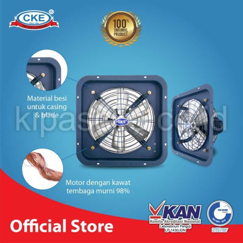 Promo Cke Exhaust Fan Efc 12 Inch 380v Industri Exhaust Dinding Blower ...