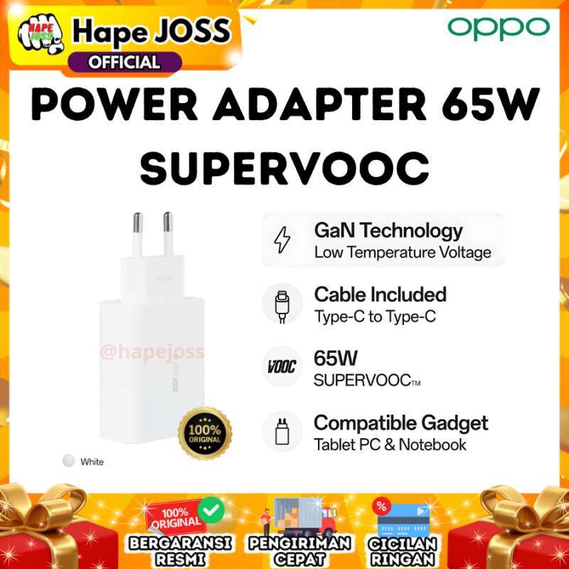 Daftar Harga Adaptor OPPO Supervooc 🔥 Original & Spesifikasi Lengkap ...