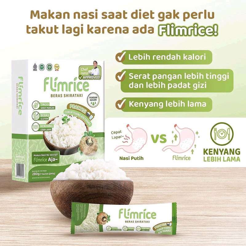 Promo Flimrice Nasi Shirataki Beras Membantu Proses Program Diet By ...