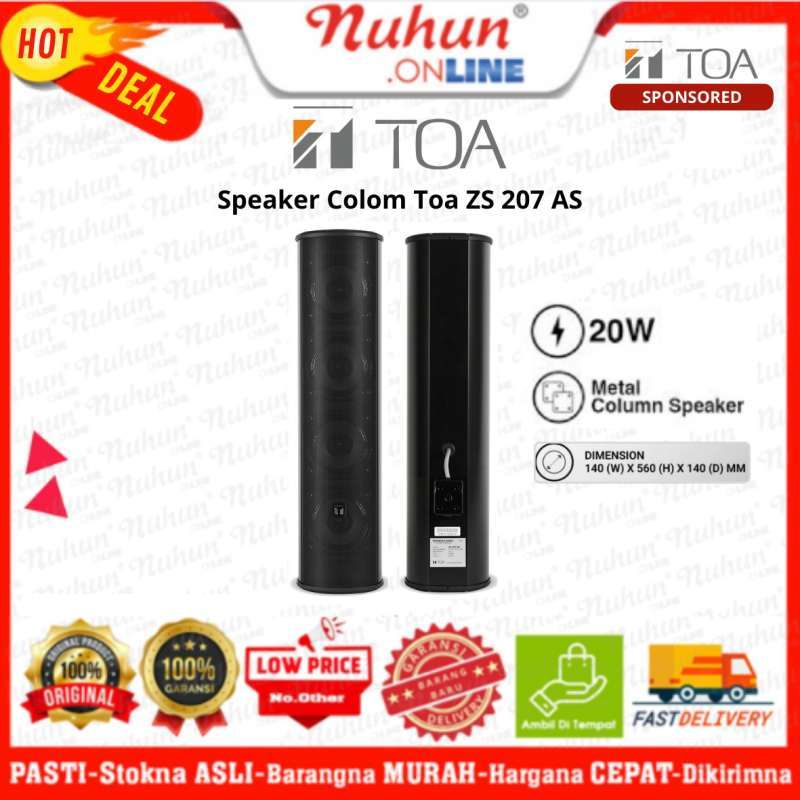 Collumn Speaker Toa Garansi Resmi Indonesia 🏷️ Harga Murah November 2025