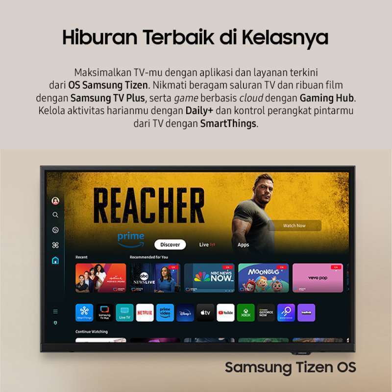 Promo Samsung 43 Fhd F6000 Tv | Hdr | Ots Lite | One Ui Tizen ...
