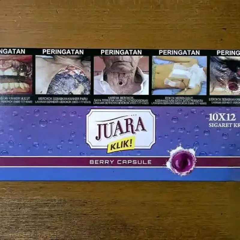Jual Rokok Juara Klik Kretek Berry [ 12 Batang / 1 Slop ] Di Seller Dwb ...