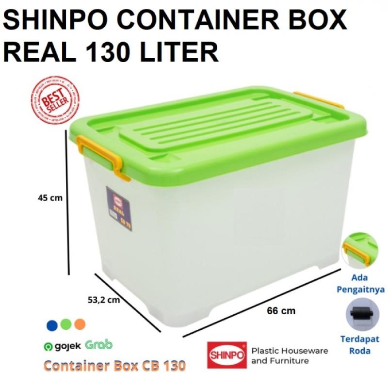 Promo Shinpo Mega Container Box 130 Liter Kontainer Serba Guna - Gojek Grab Diskon 7% Di Seller ...