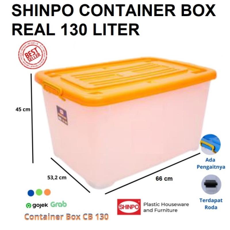 Promo Shinpo Mega Container Box 130 Liter Kontainer Serba Guna - Gojek ...