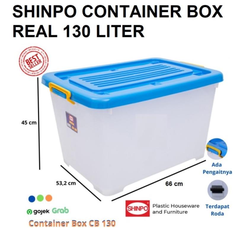 Promo Shinpo Mega Container Box 130 Liter Kontainer Serba Guna - Gojek ...