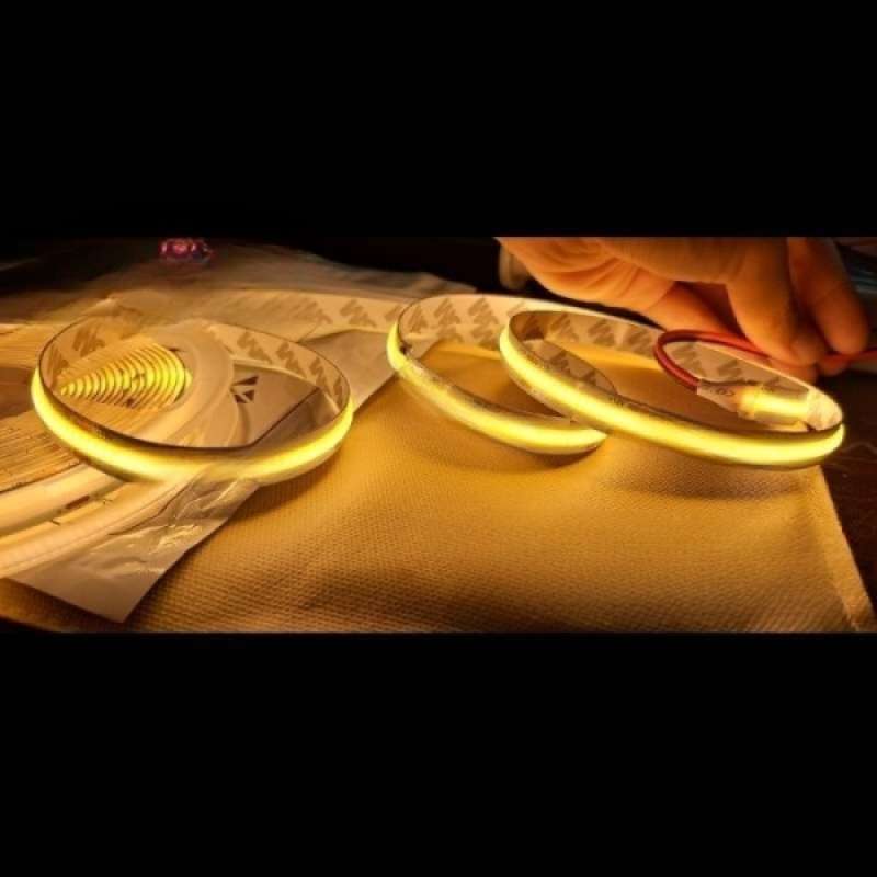 Jual Led Strip Cob Dotless 512led Dc12v 5meter Centrolux Strip Led Ip33 ...