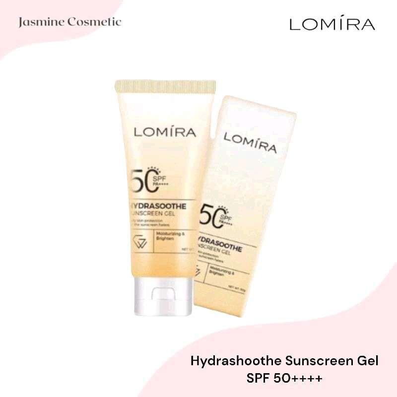 Jual Lomira Hydrasoothe Sunscreen Gel Spf 50 Pa+++= Di Seller Jasmine ...