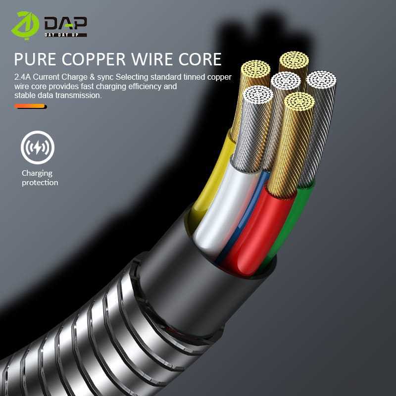 Jual Dap Kabel Data D-l03t Usb Cable Android Type-c Fast Charging ...