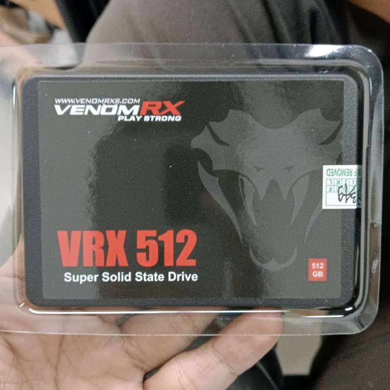 Jual Super SSD Sata III VenomRX 512GB Garansi Resmi 3 Tahun di Seller ...