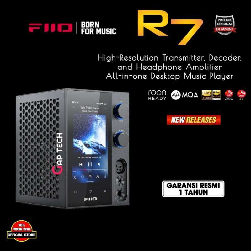 Promo Fiio R7 / R 7 All In One Hi-res Desktop Digital Audio Player ...
