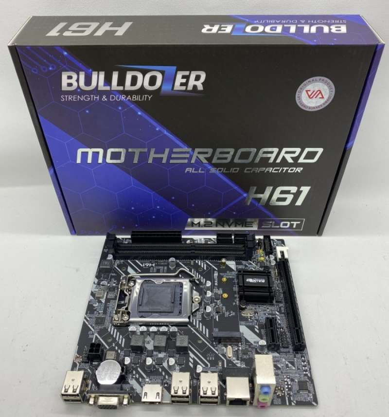 Promo Motherboard Buldozer H61 Lga 1155 Diskon 23% Di Seller Ulita ...