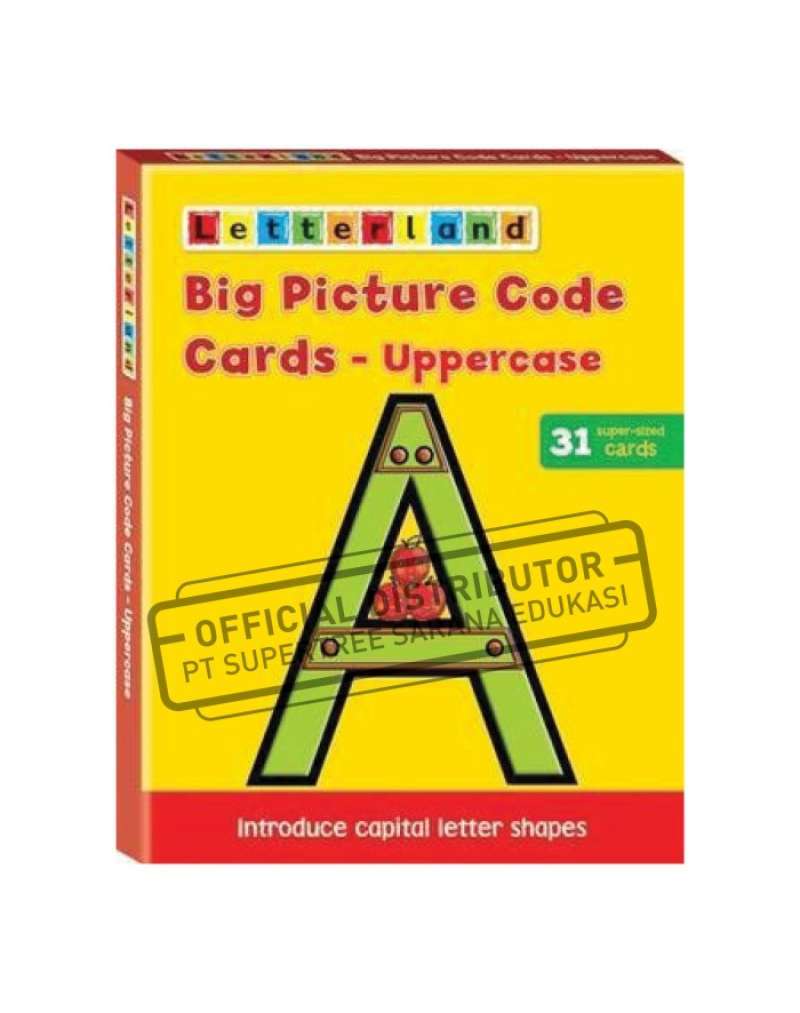 Promo Letterland Big Picture Code Cards - Uppercase Diskon 23% di ...