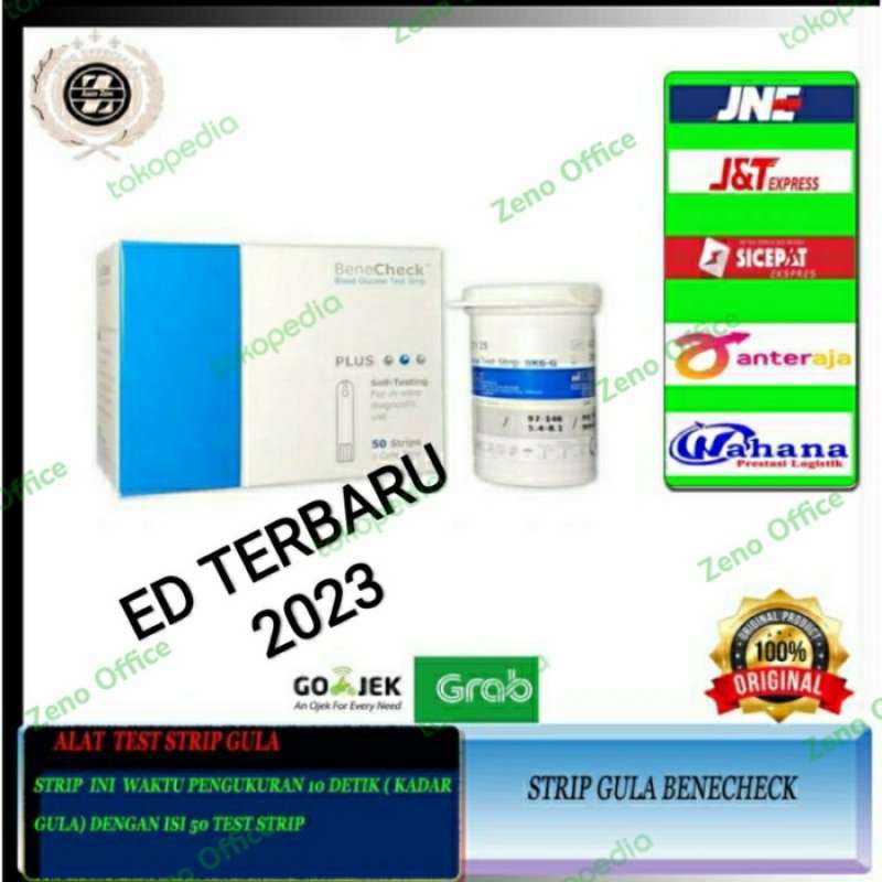 Promo STRIP BENECHECK GLUCOSE/Benecheck Strip Gula darah / Strip ...